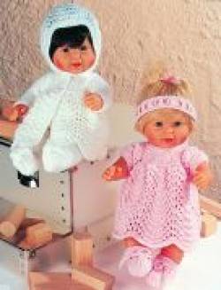 Stylecraft Wondersoft DK Doll's Outfits Knitting Pattern 4538