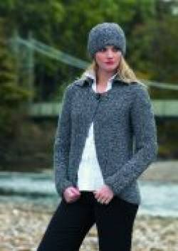 Stylecraft Life Aran Jacket & Hat Knitting Pattern 8263