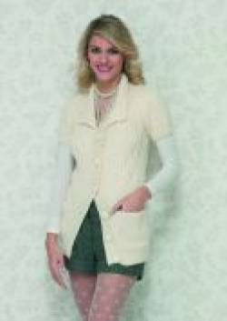 Stylecraft Life Aran Cardigan Knitting Pattern 8487