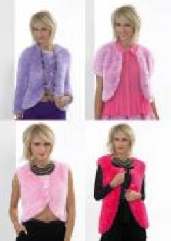 Stylecraft Eskimo DK Cardigans & Waistcoats Knitting Pattern 8697