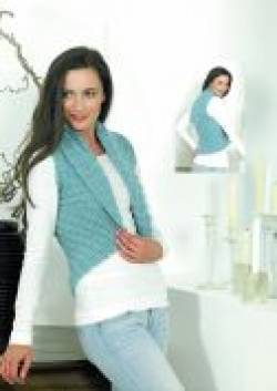 Stylecraft Weekender Super Chunky Waistcoat Knitting Pattern 8780