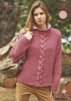 Stylecraft Ladies Sweaters Knitting Pattern 9012 DK